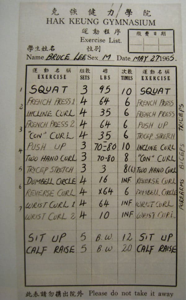 Testing Bruce Lee's Training: His Precise Workouts Analysed - The Bioneer
