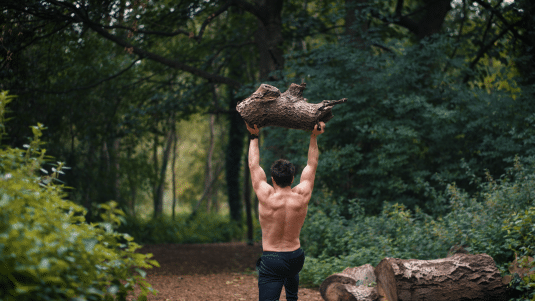 Overhead Log Carry - The Bioneer